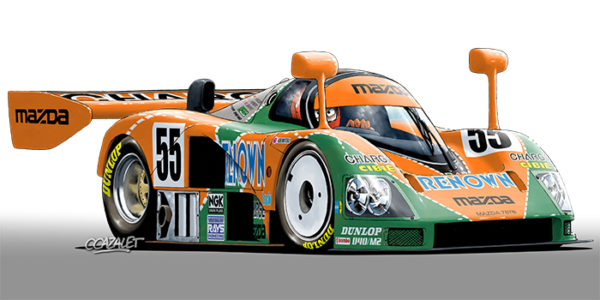 Mazda 787B – Wheels Art Gallery